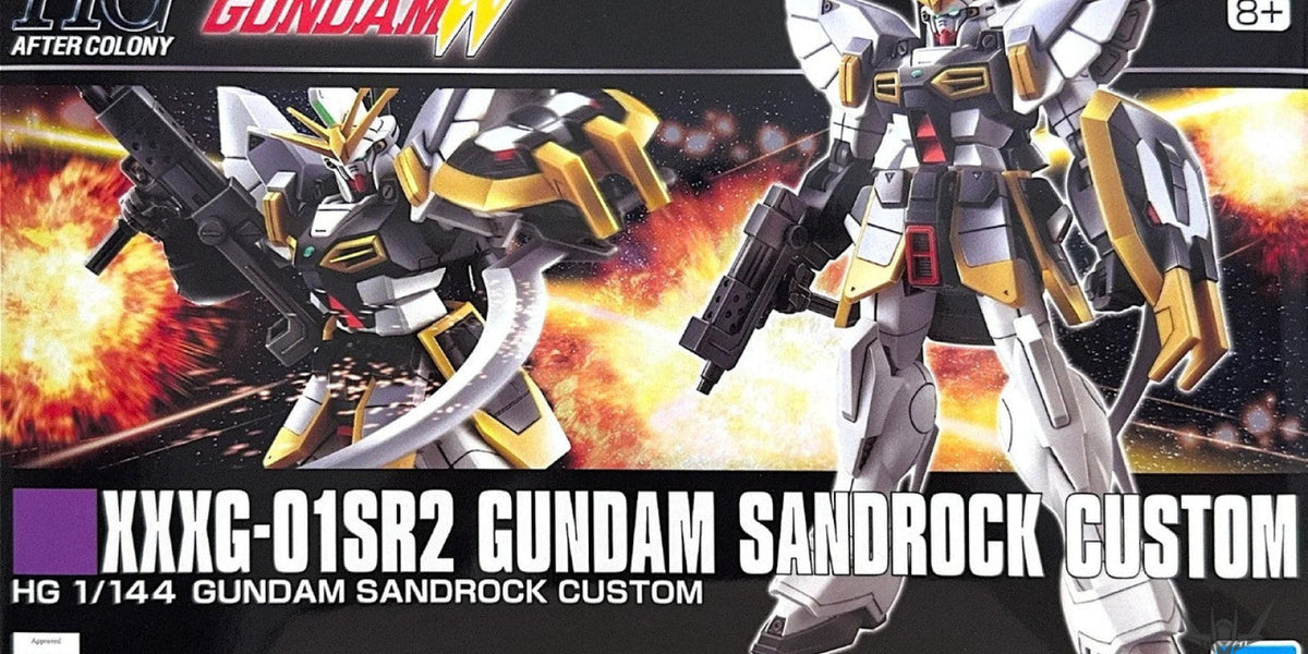 Gunpla Model Kit - HGAC 1/144 Gundam Sandrock Custom — Athena Games Ltd