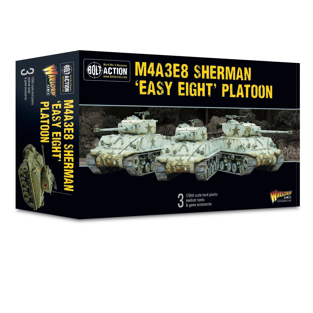 Bolt Action: M4A3E8 Sherman Easy Eight platoon — Athena Games Ltd