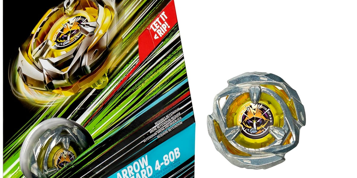 Beyblade X Arrow Wizard 4-80B Starter Pack Top and Launcher — Athena ...