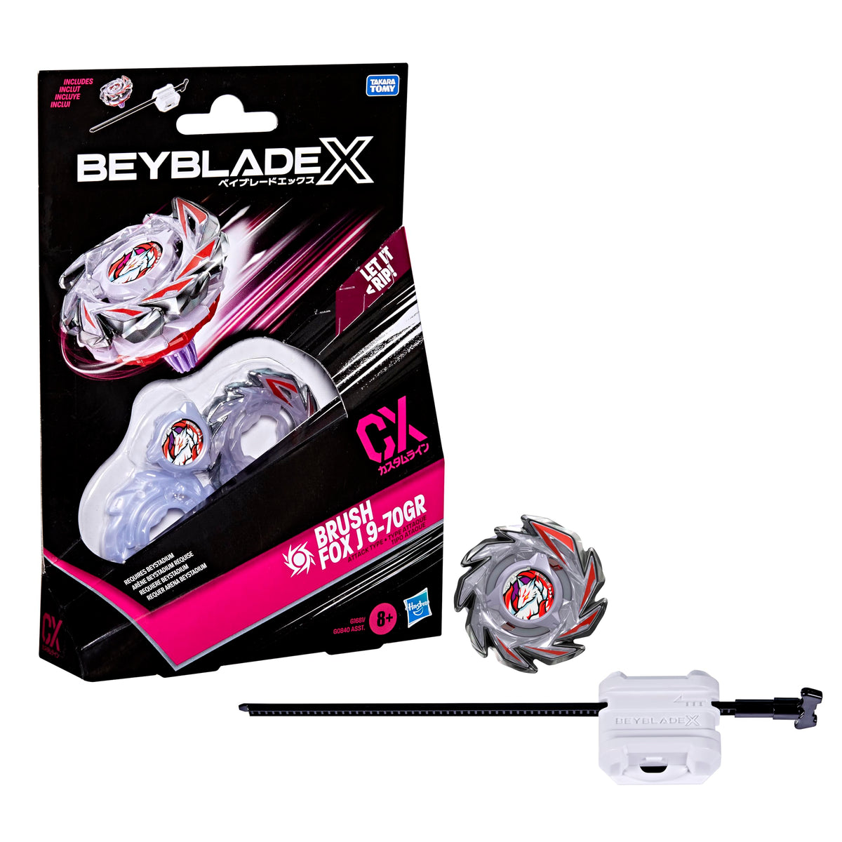 Beyblade X Brush Fox J 9-70GR — Athena Games Ltd