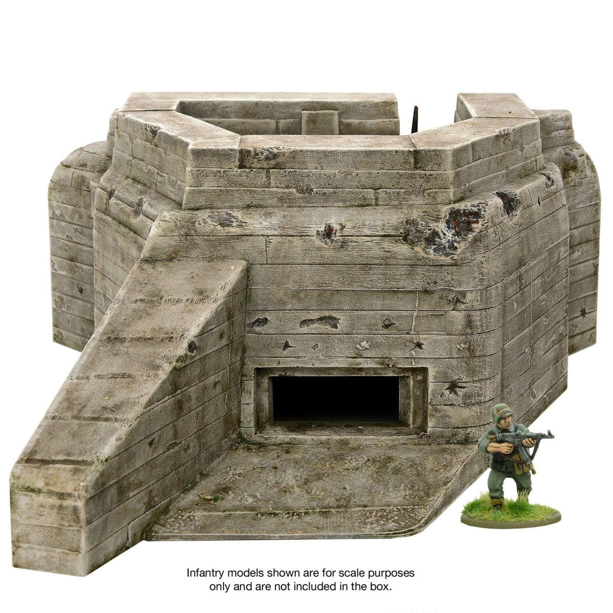 Bolt Action Anti-Tank/Flak Bunker — Athena Games Ltd