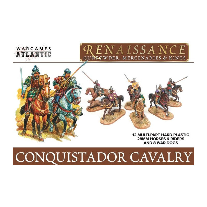 Wargames Atlantic - Conquistador Cavalry — Athena Games Ltd