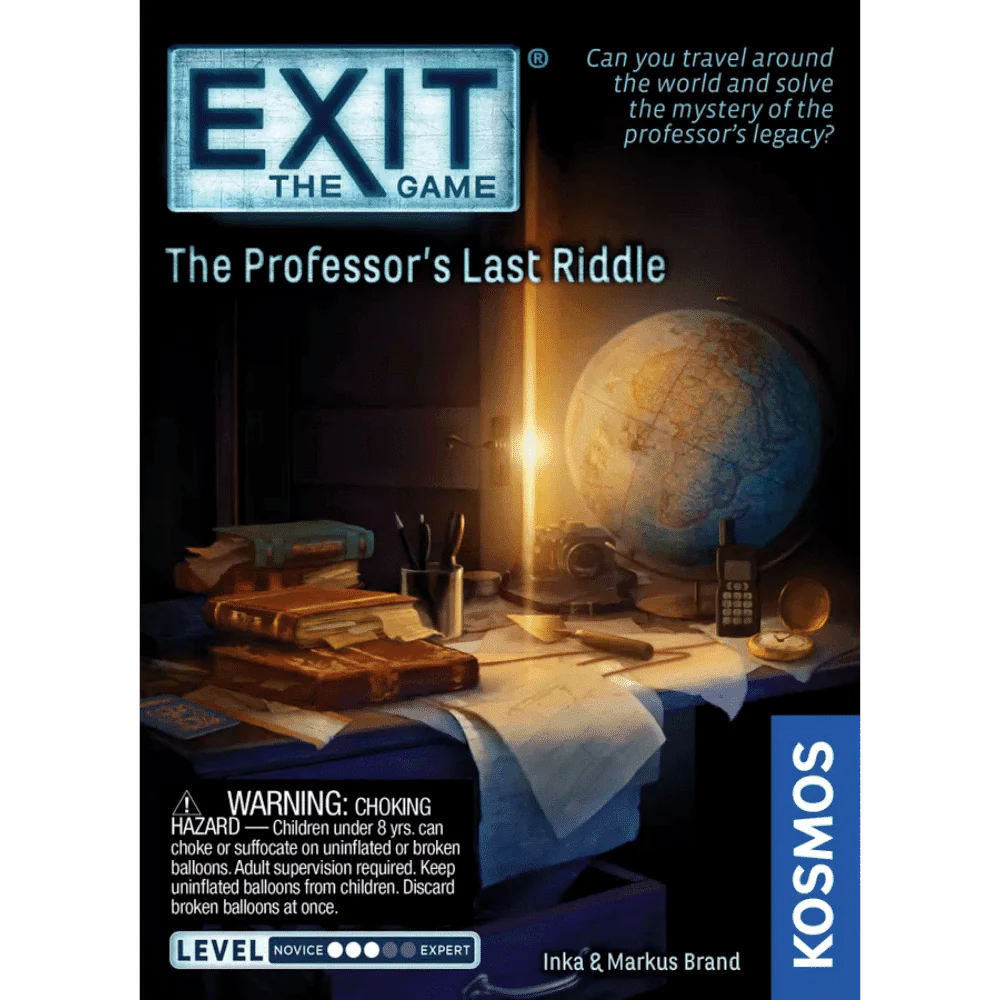 EXIT Card Game: The Professor's Last Riddle — Athena Games Ltd
