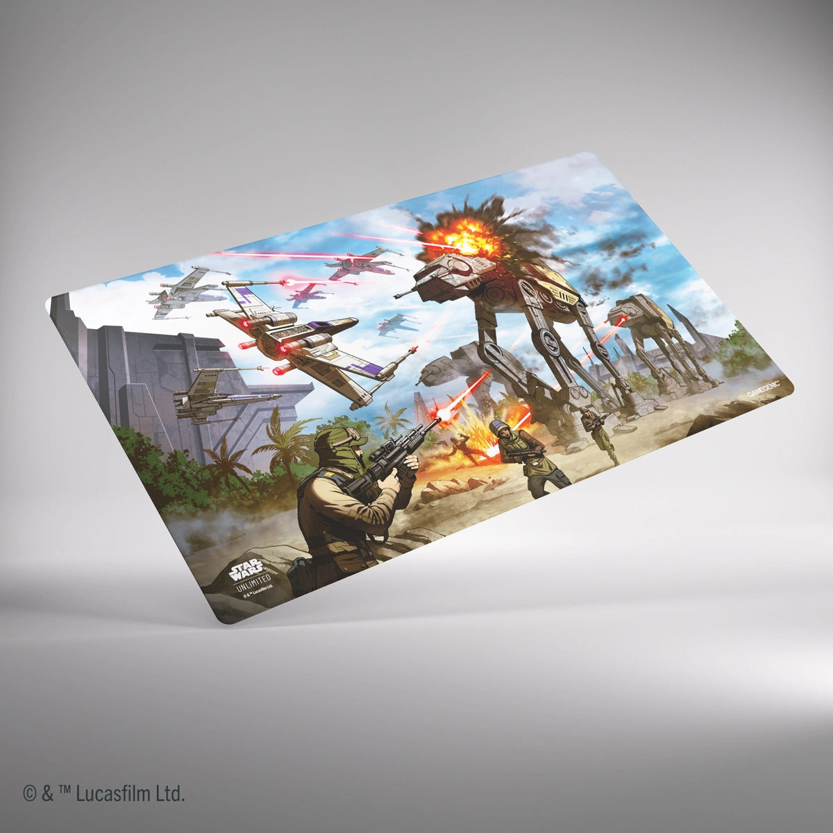 Gamegenic Star Wars Unlimited - Game Mat - Battle of Scarif — Athena ...