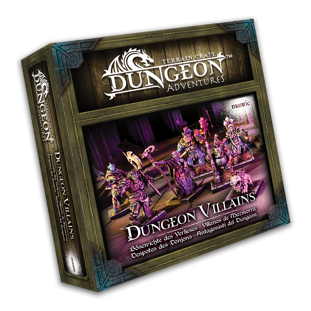Terrain Crate: Dungeon Adventures: Dungeon Villains — Athena Games Ltd