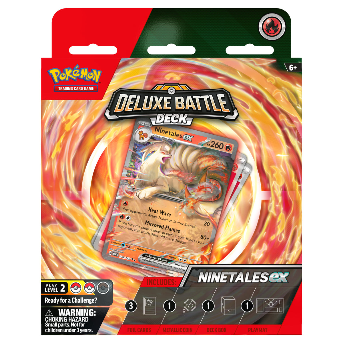 Deluxe Battle Deck - Ninetales - Pokemon Trading Card Game — Athena ...