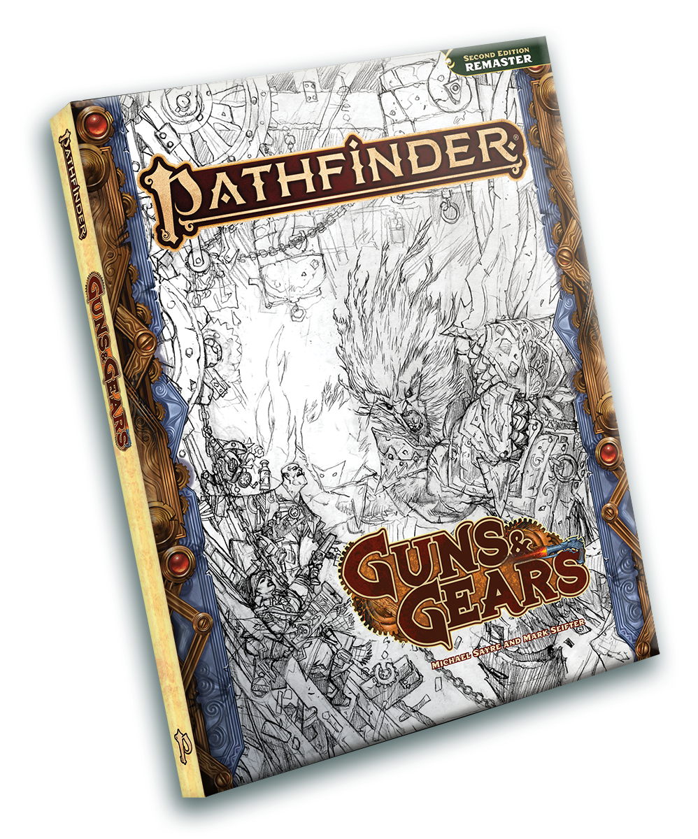 Pathfinder RPG 2nd Edition: Guns and Gears Sketch Edition (Remastered ...