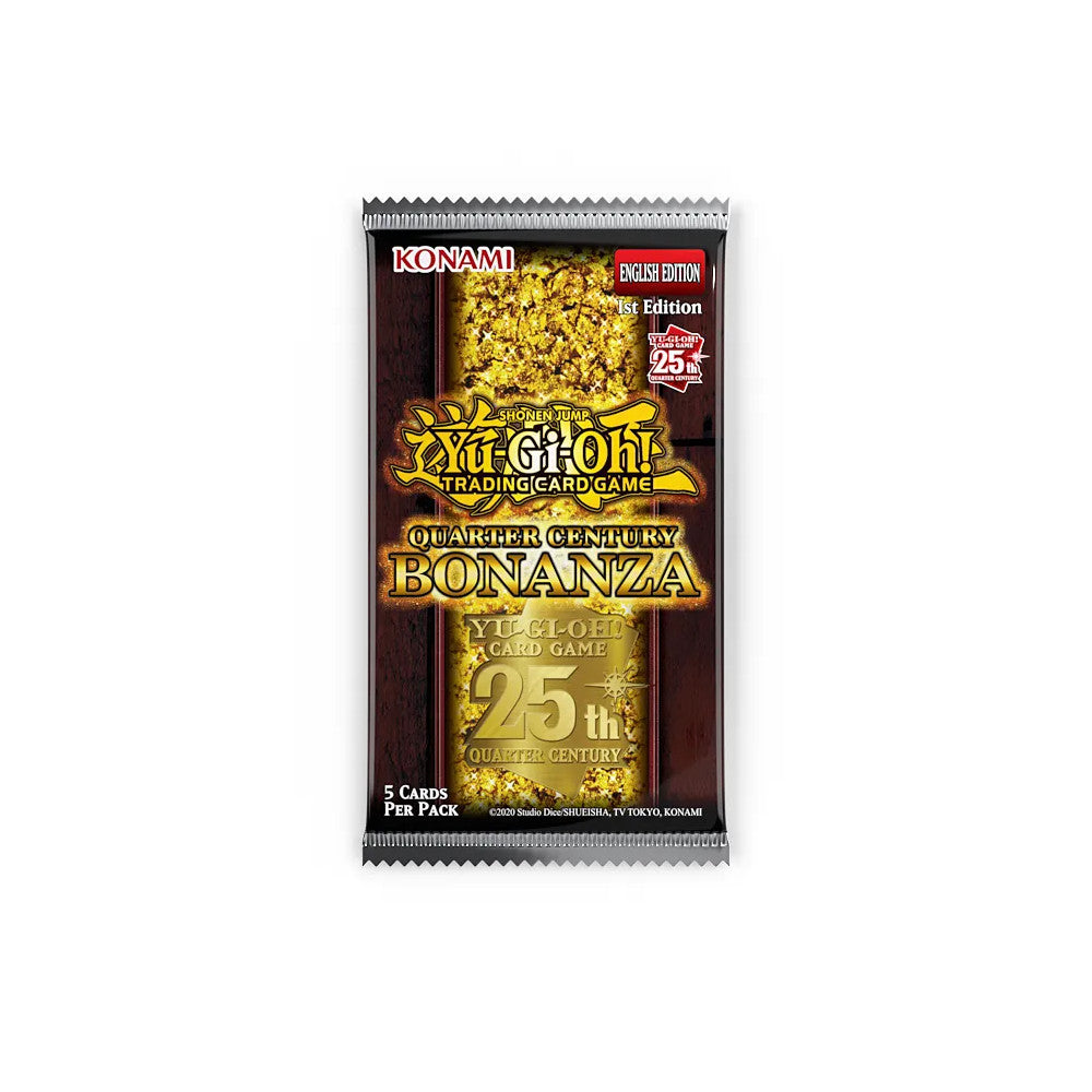 Quarter Century Bonanza Booster Pack - Yu-Gi-Oh! Trading Card Game ...