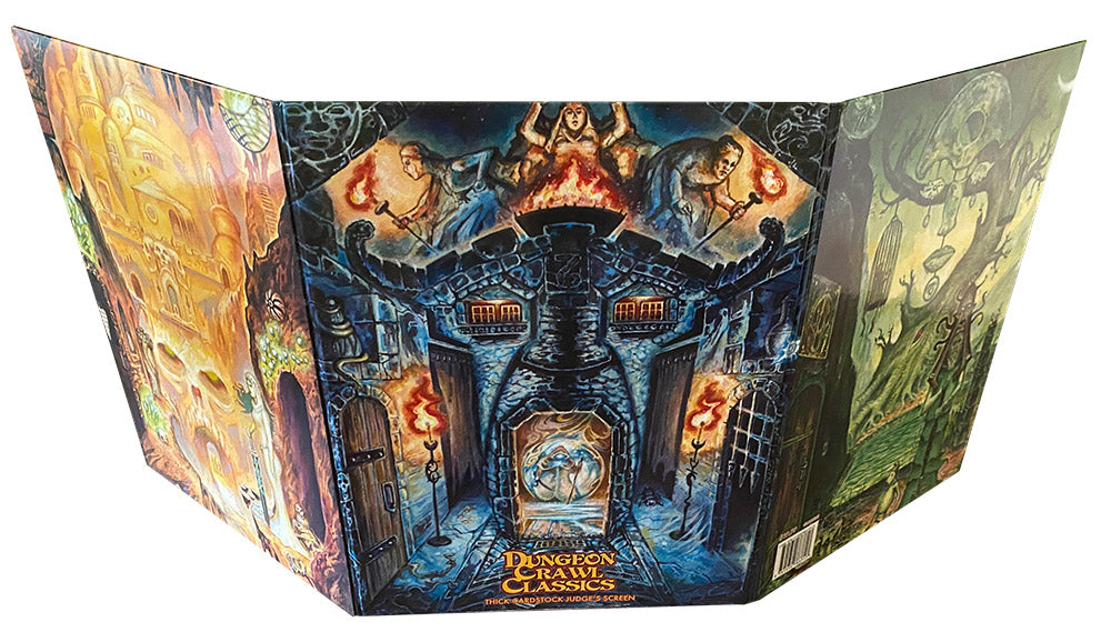 Dungeon Crawl Classics RPG Thick Cardstock Judges Screen — Athena Games Ltd