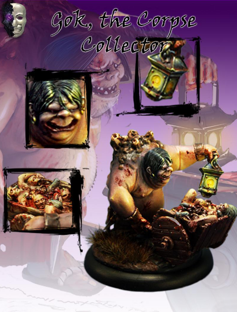 Bushido - Gok, the corpse collector - Cult of Yurei — Athena Games Ltd