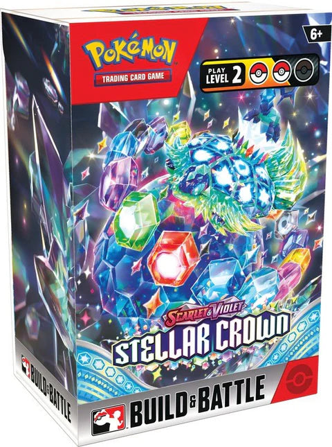 Pokemon TCG Stellar Crown Build & Battle Kit — Athena Games Ltd
