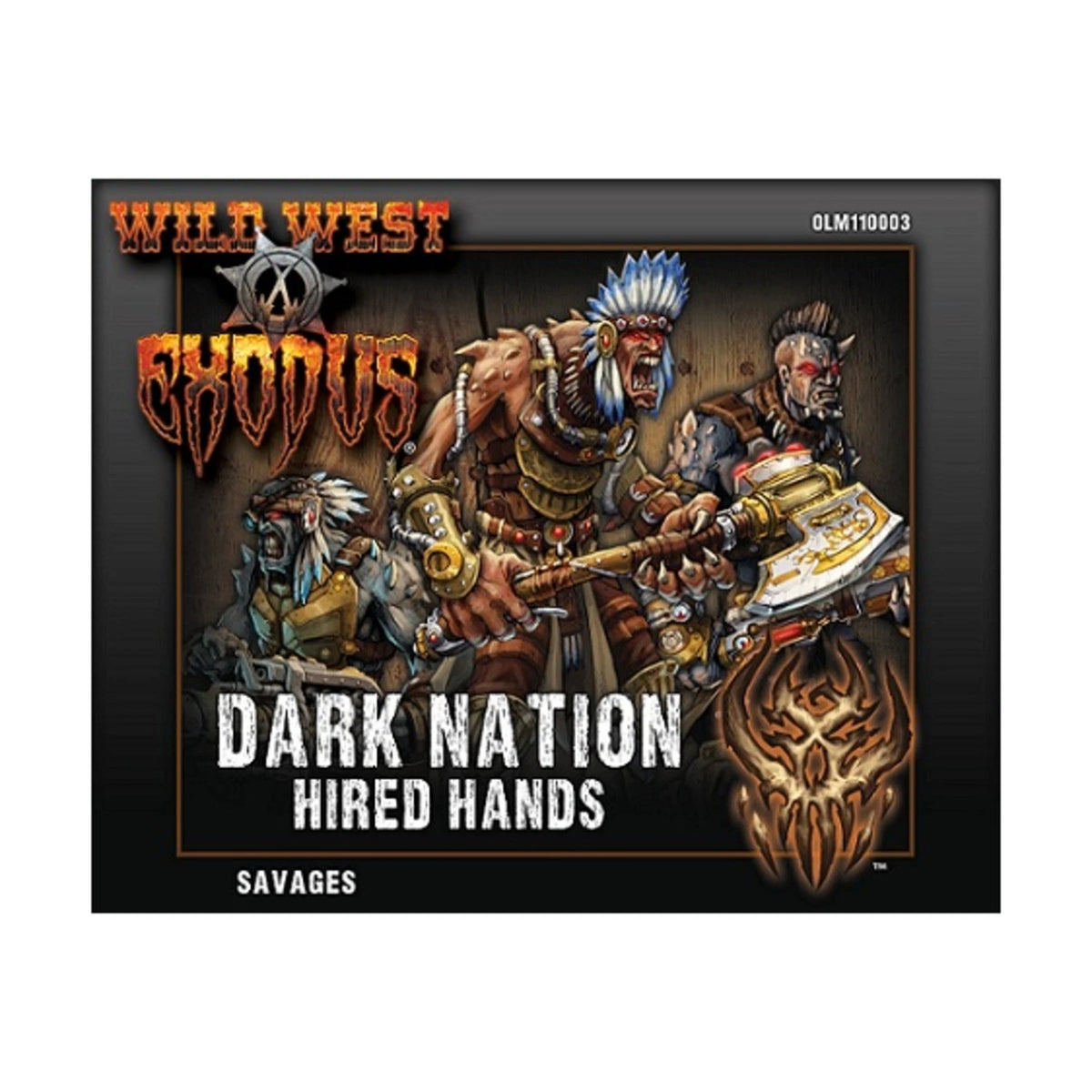 Dark Nation Hired Hands - Savages - Wild West Exodus — Athena Games Ltd