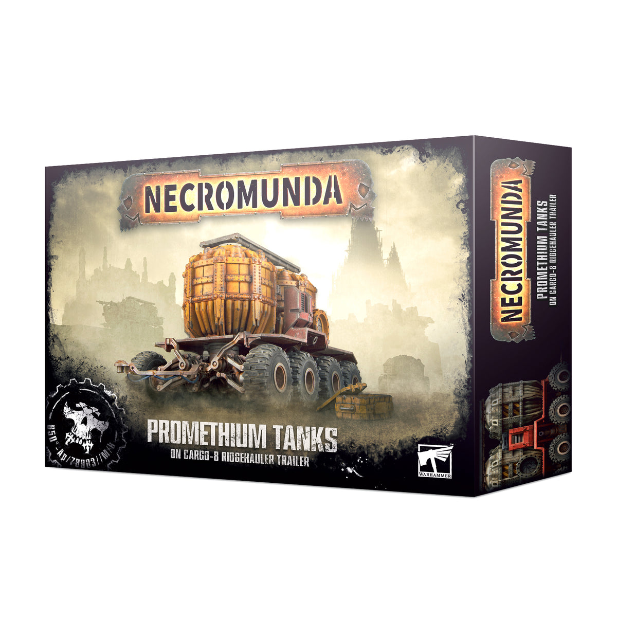 Promethium Tanks on Cargo-8 Trailer - Necromunda — Athena Games Ltd