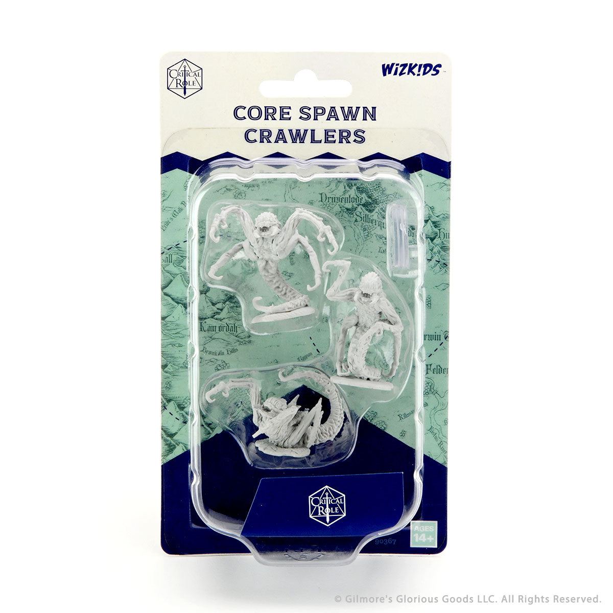 Critical Role Unpainted Miniatures: Core Spawn Crawlers — Athena Games Ltd