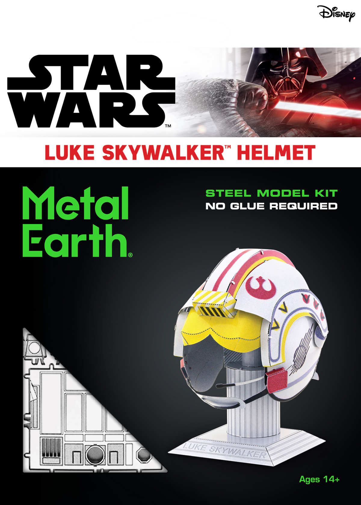 Luke Skywalker - Helmet Collection - Metal Earth — Athena Games Ltd