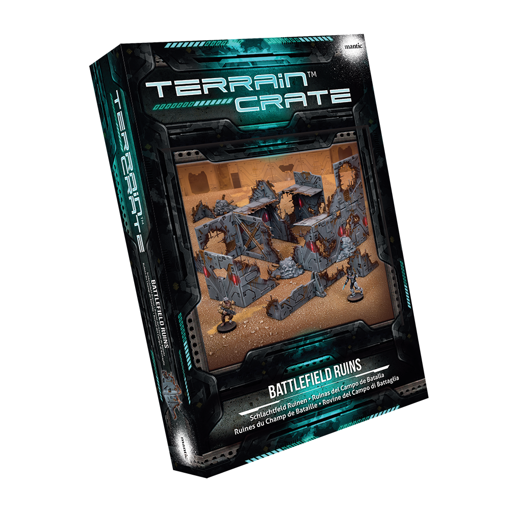 Terrain Crate: Sci-Fi Battlefield Ruins — Athena Games Ltd