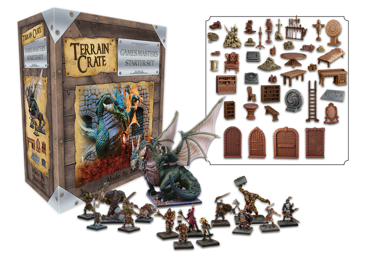 Terrain Crate: GMs Dungeon Starter Set (2020) — Athena Games Ltd