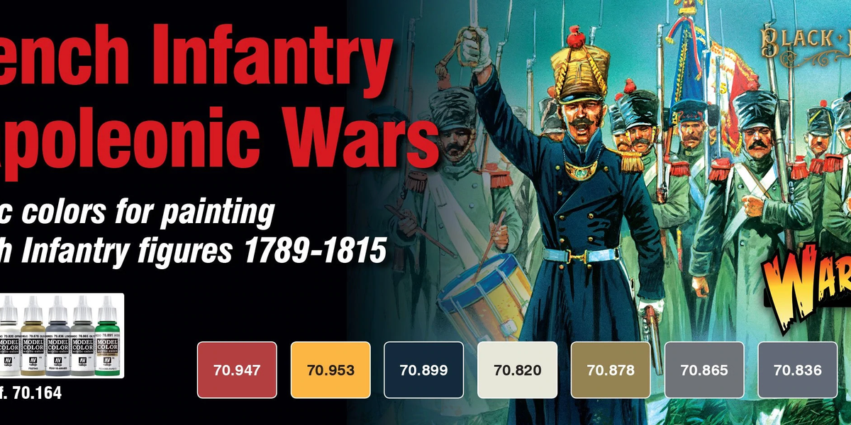 Warlord Games: French Napoleonic paint set (8) — Athena Games Ltd